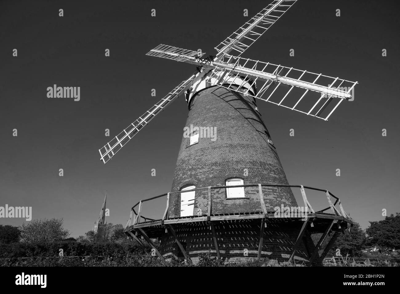 Thaxted Windmill John Webb's Windmill and Thaxted Church Thaxted Essex ...