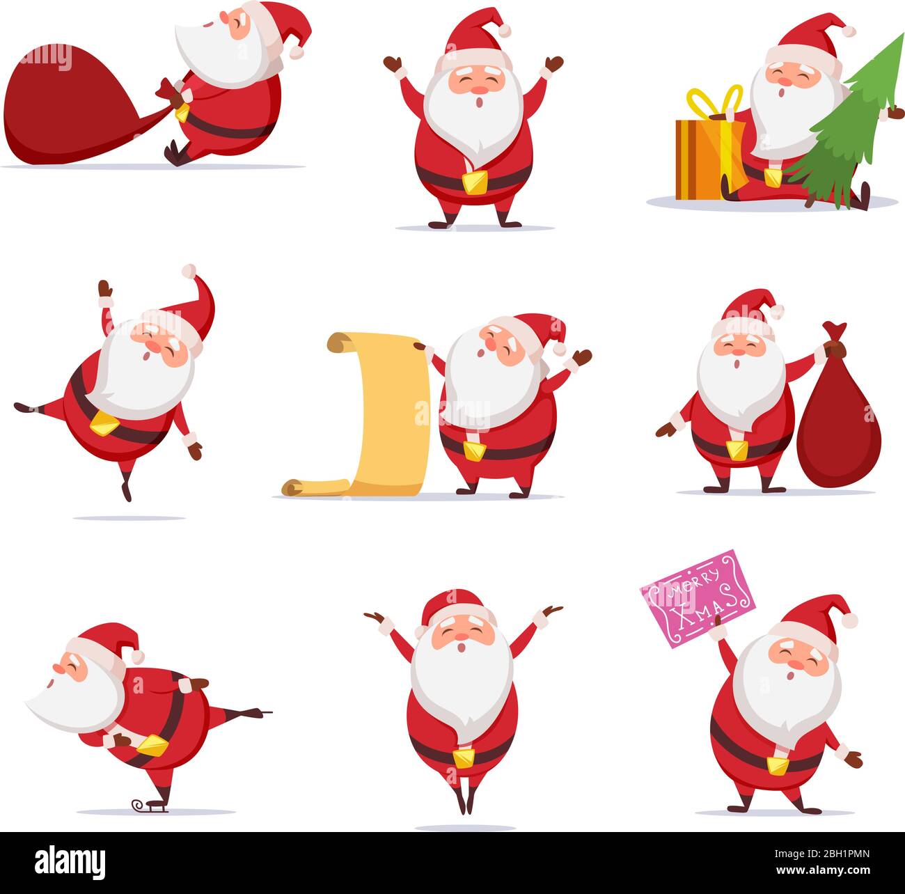 Colorful characters in dynamic Stock Vector Images - Alamy