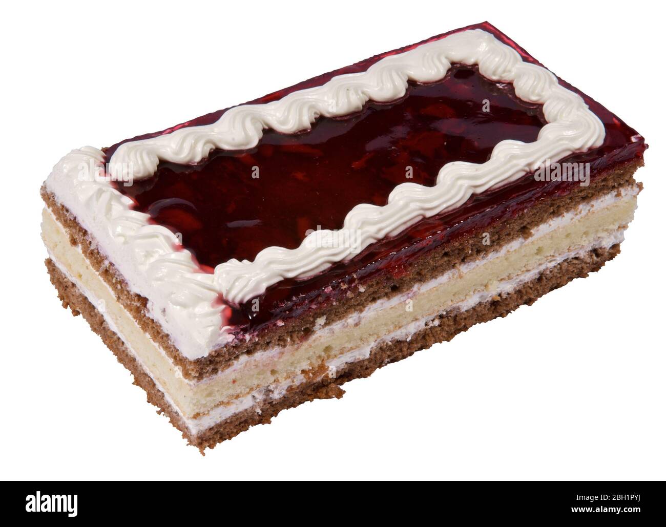 Cake on a white background Stock Photo - Alamy