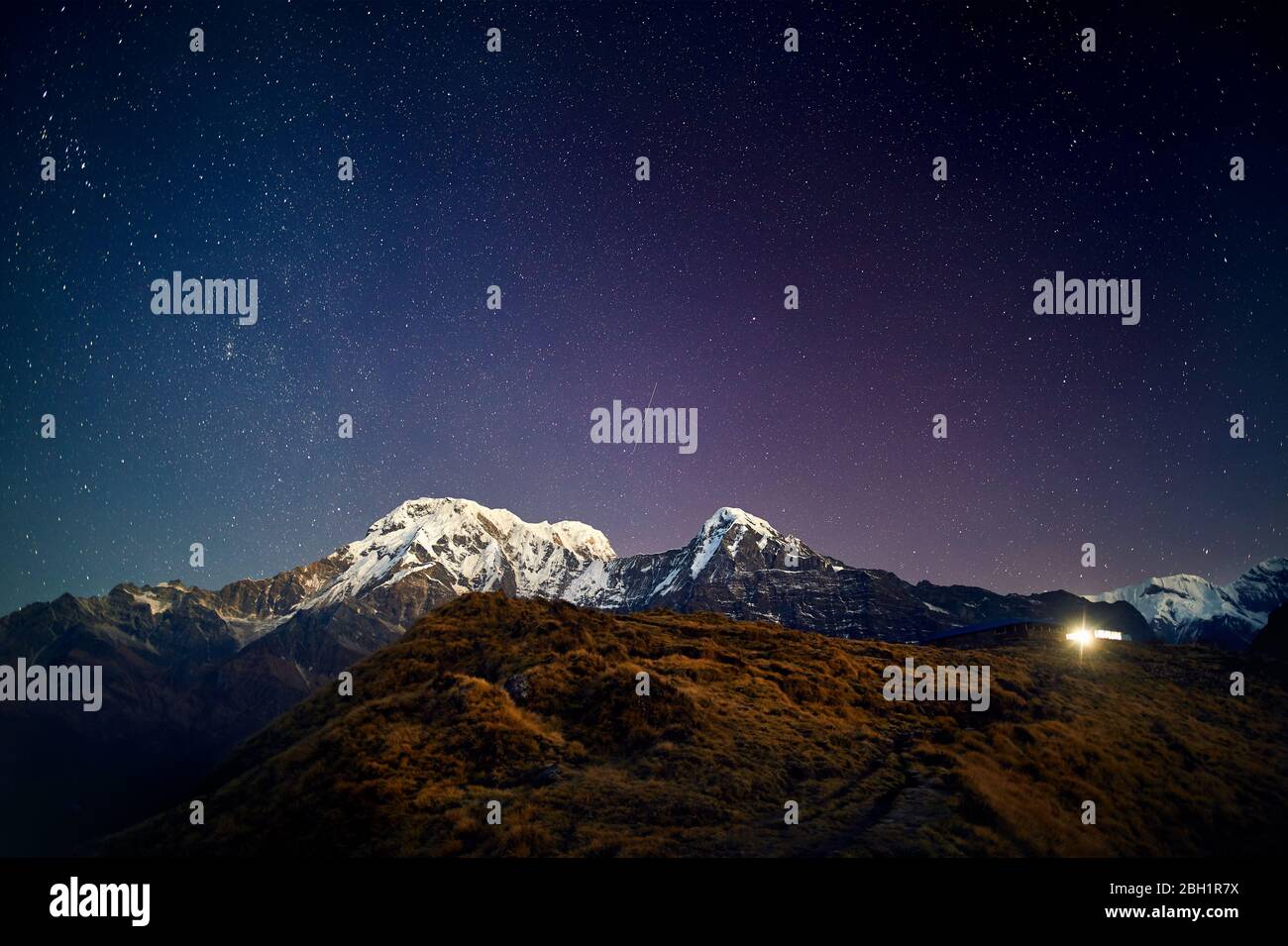 Colorful night sky hi-res stock photography and images - Alamy