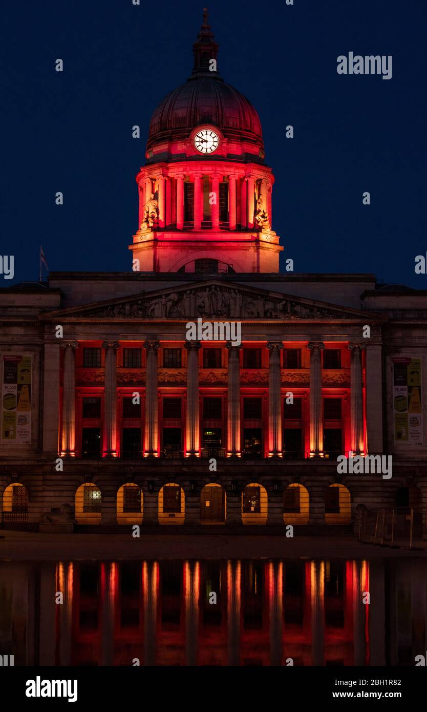 Nottingham street reflections hi-res stock photography and images - Alamy