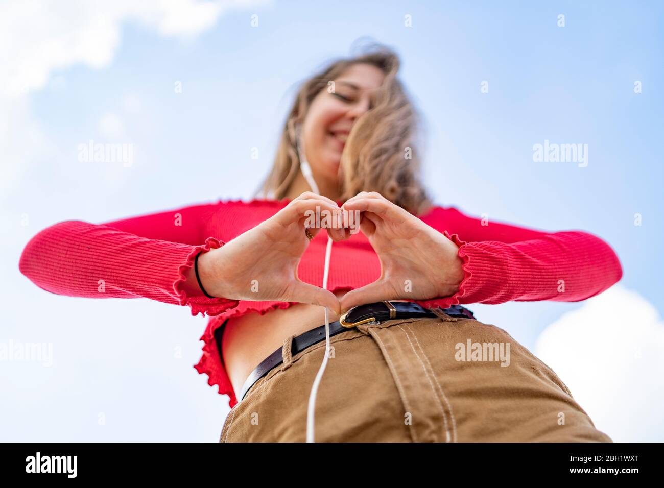 Standing Perspective Worms Eye View