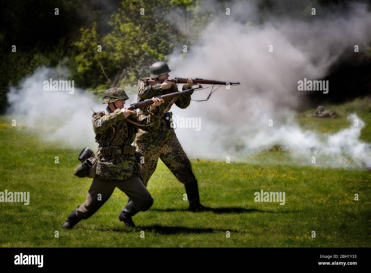 Ww2 Battle Reenactment High Resolution Stock Photography and Images - Alamy