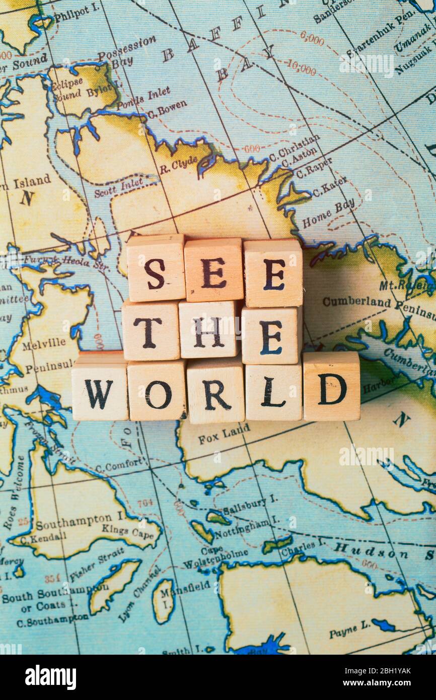 Map old letter in background hi-res stock photography and images - Alamy