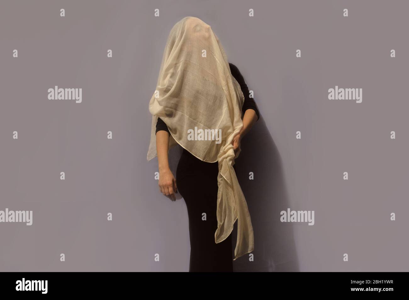 Mourning woman under hi-res stock photography and images - Alamy