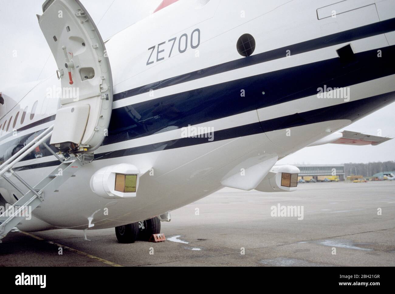 BAE 146 of No. 32 Squadron The Queen's Flight at Peking - Beijing ...