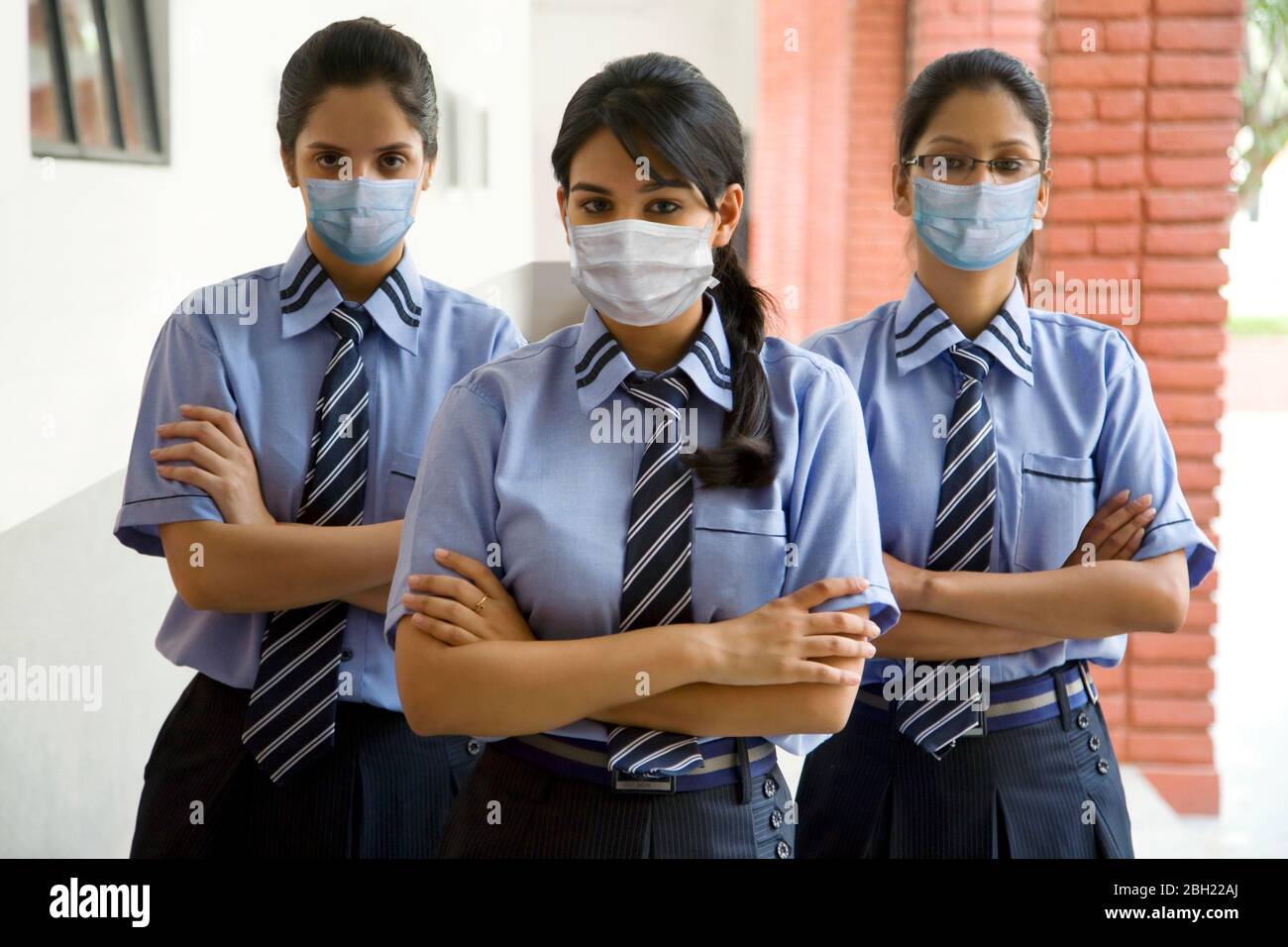 Portrait of school girls Stock Photo - Alamy