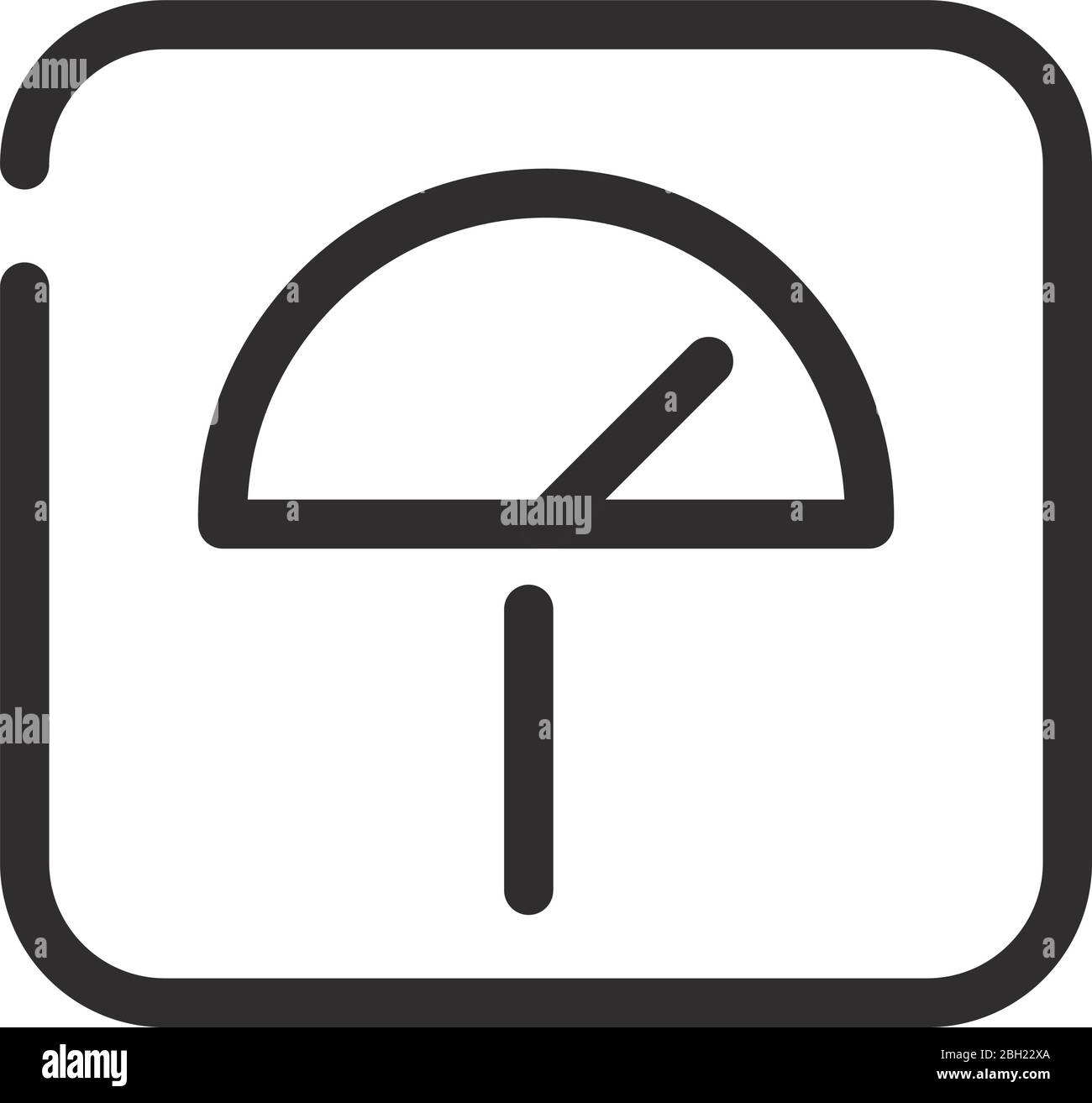 body weight scale medical and health care vector illustration line ...