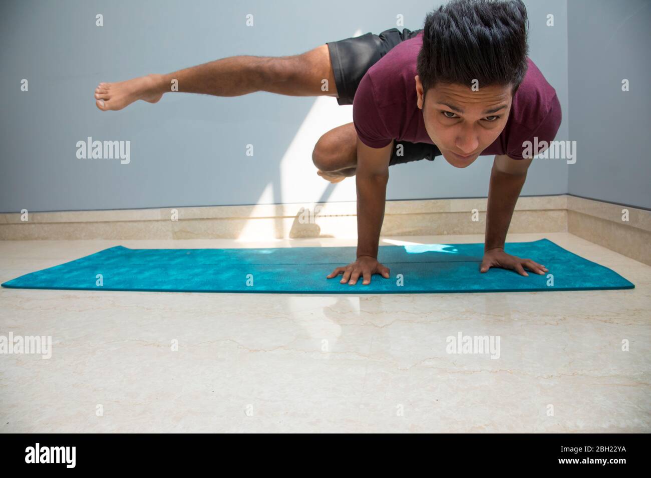 Advanced yoga hi-res stock photography and images - Alamy