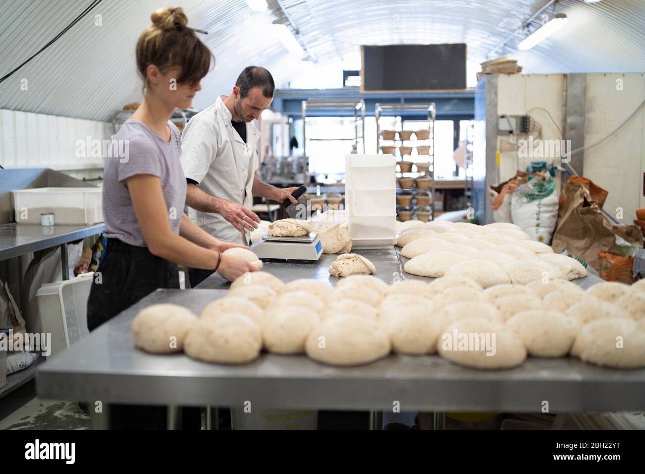Woman little man in hi-res stock photography and images - Alamy