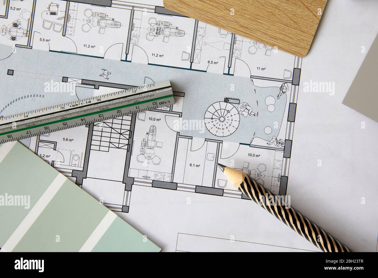 Planning ruler hi-res stock photography and images - Alamy