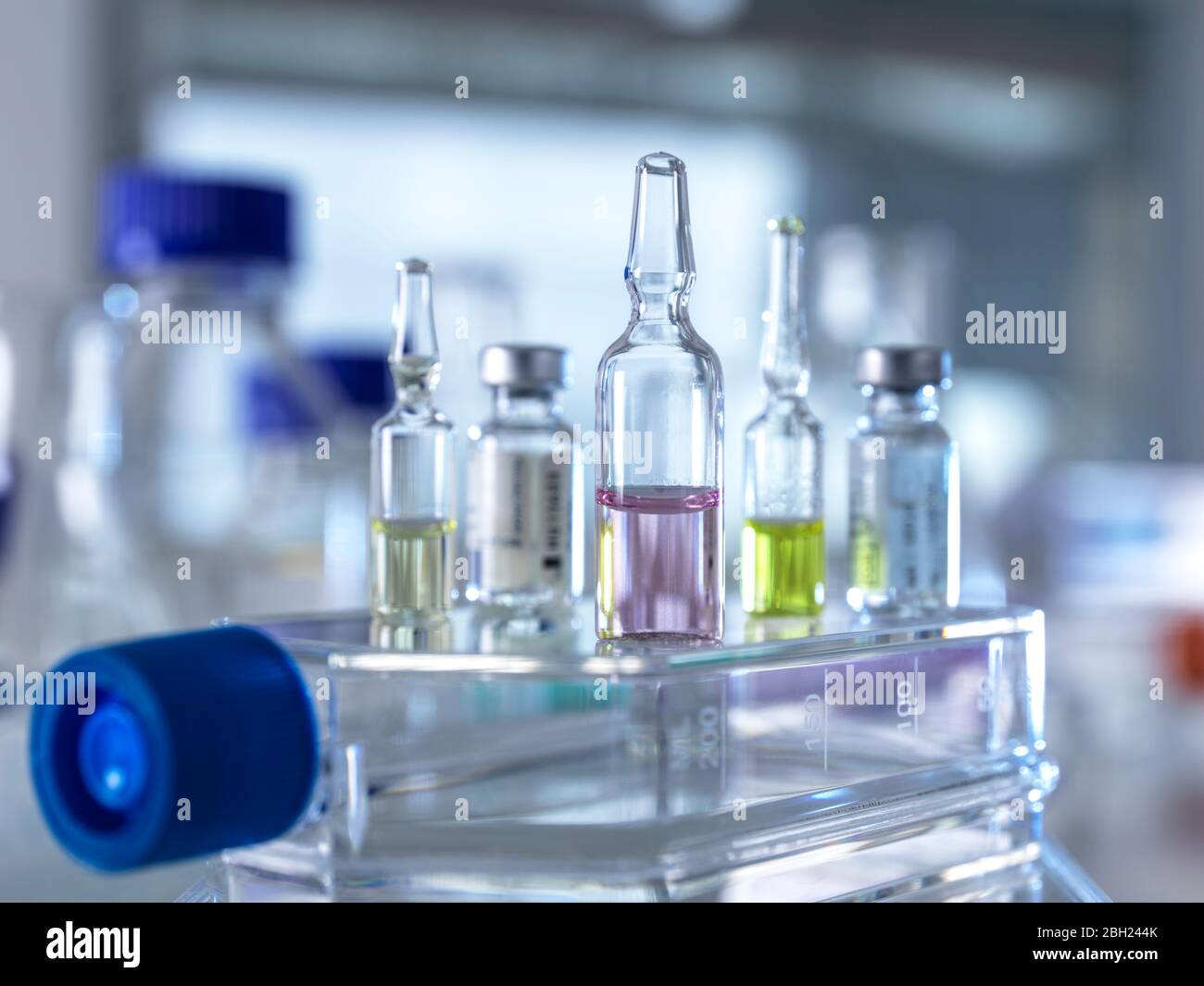 Vials in laboratory hi-res stock photography and images - Alamy