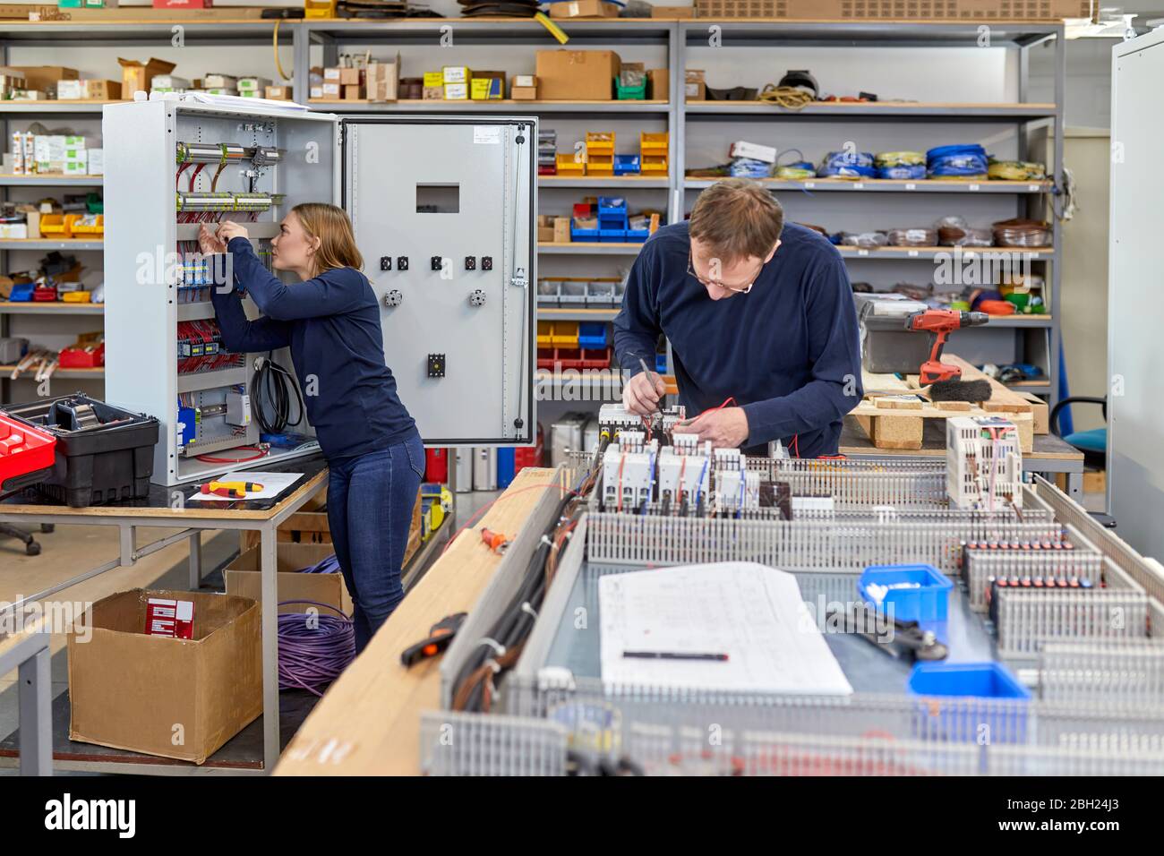Electricians diagram hi-res stock photography and images - Alamy