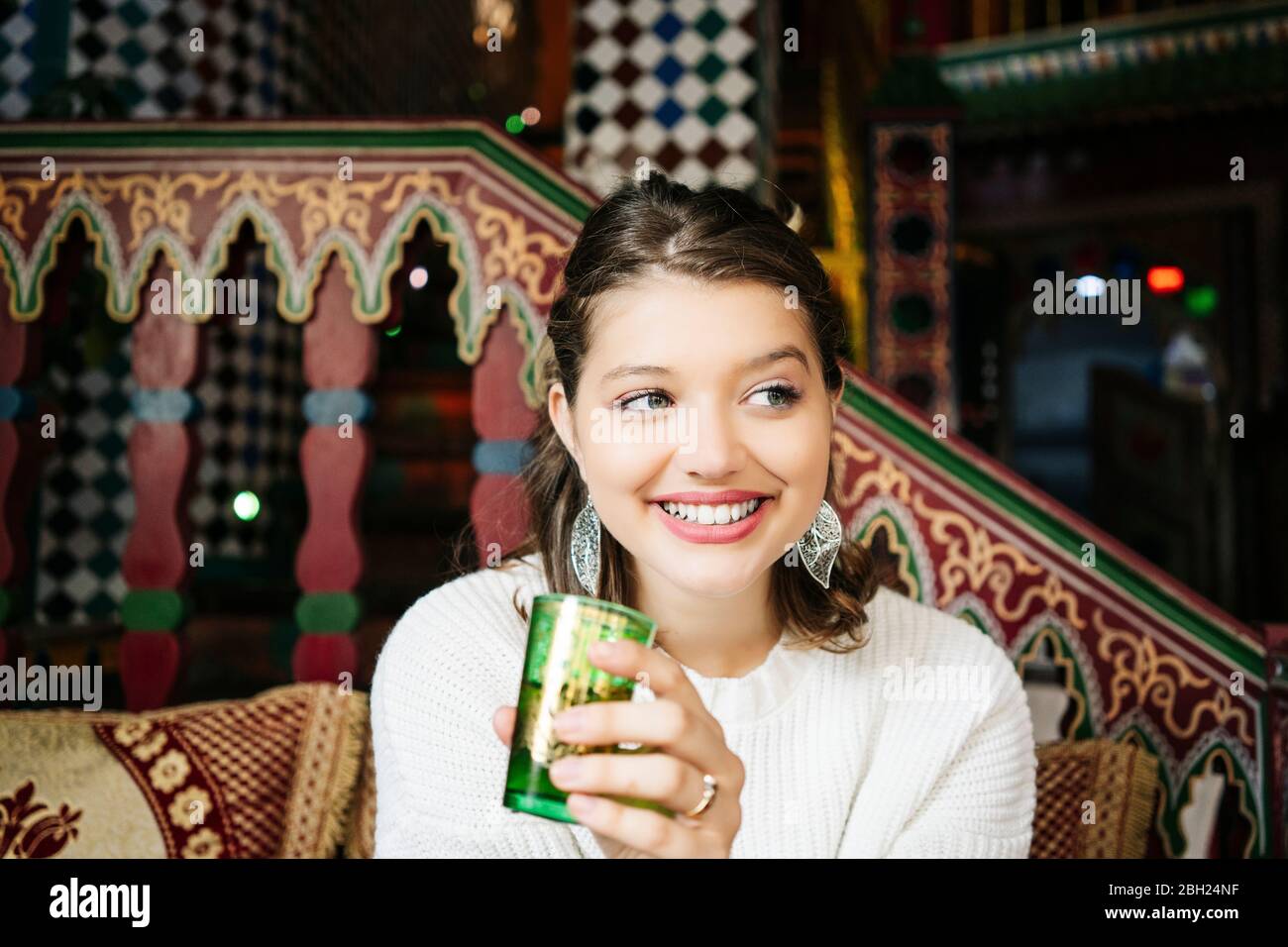 Tea shop interior hi-res stock photography and images - Alamy