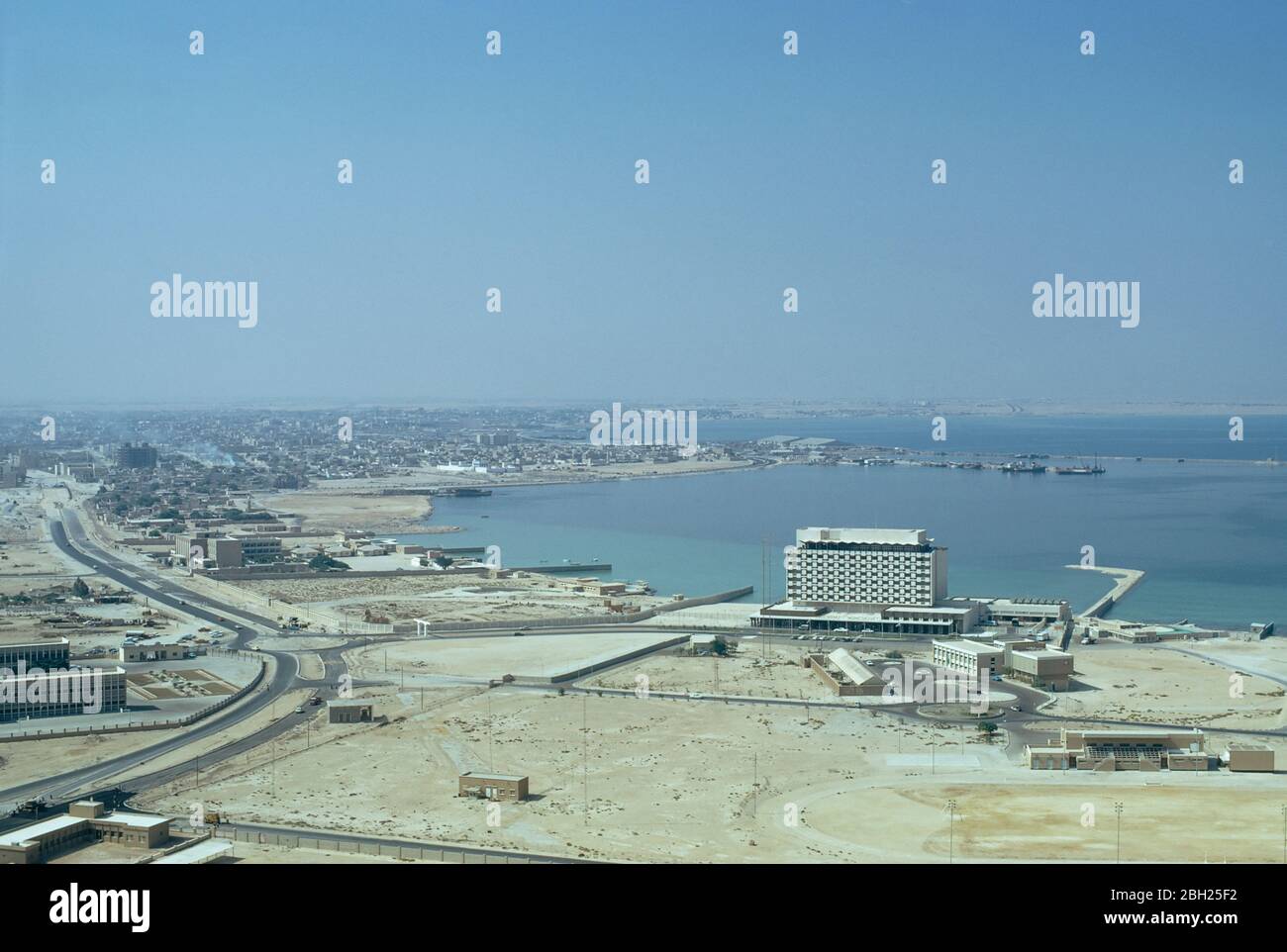 Qatar, Doha, View over the city Stock Photo - Alamy