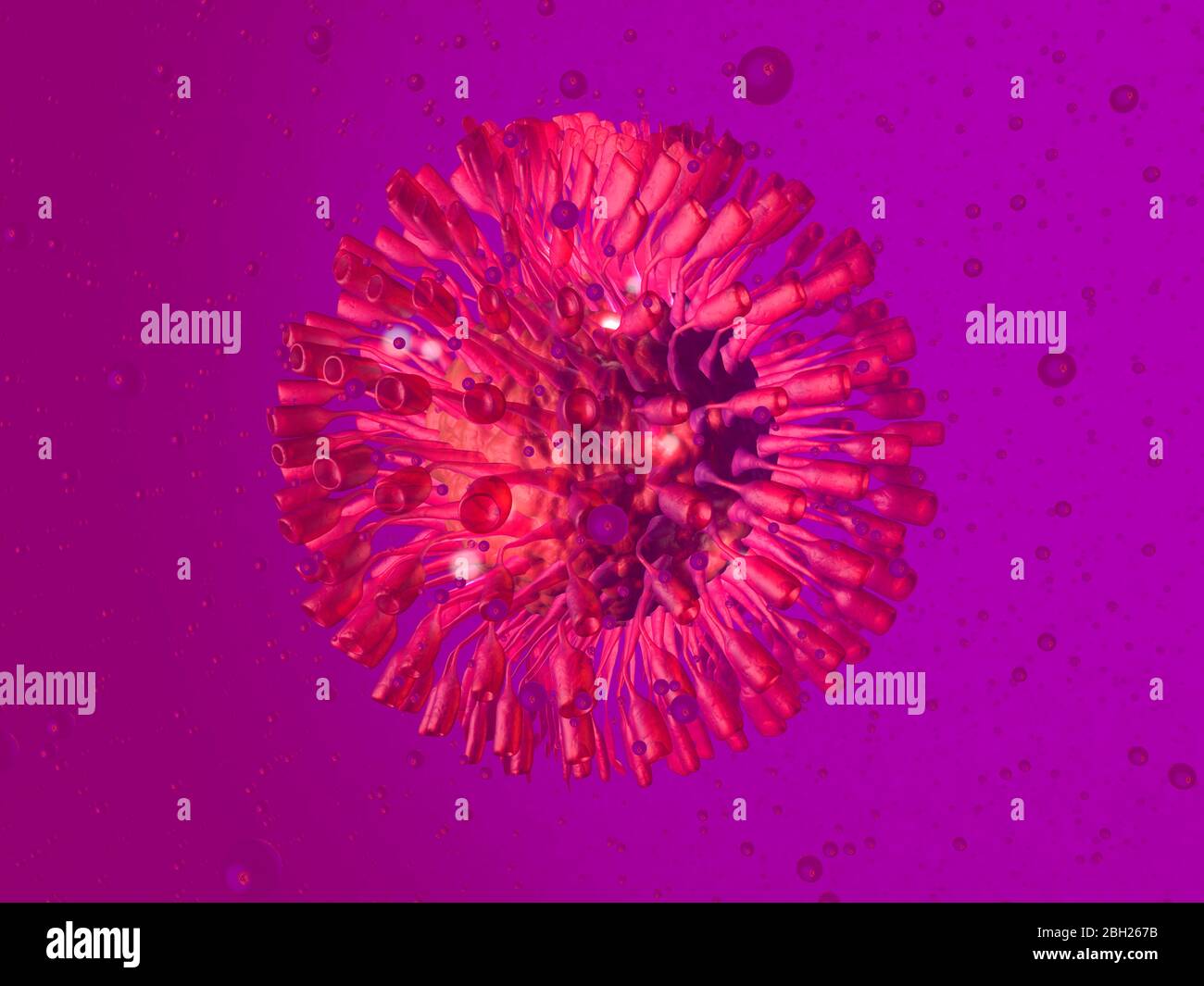 Virus cell hi-res stock photography and images - Alamy