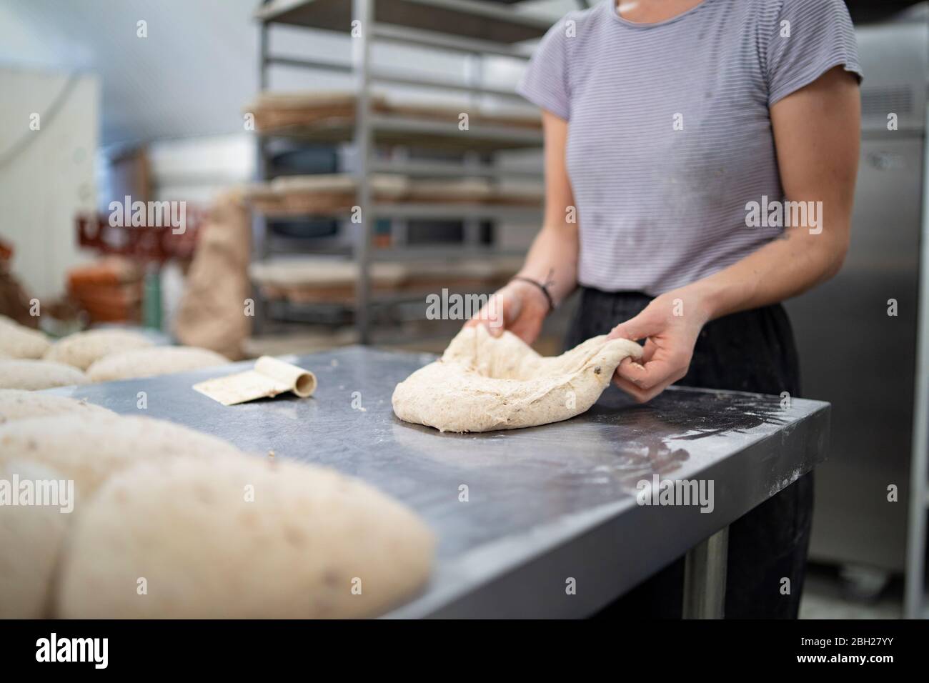 Woman bread hi-res stock photography and images - Alamy