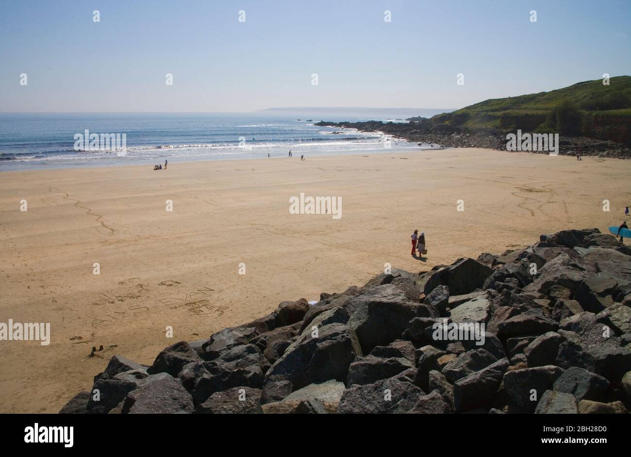 Perran sands hi-res stock photography and images - Alamy