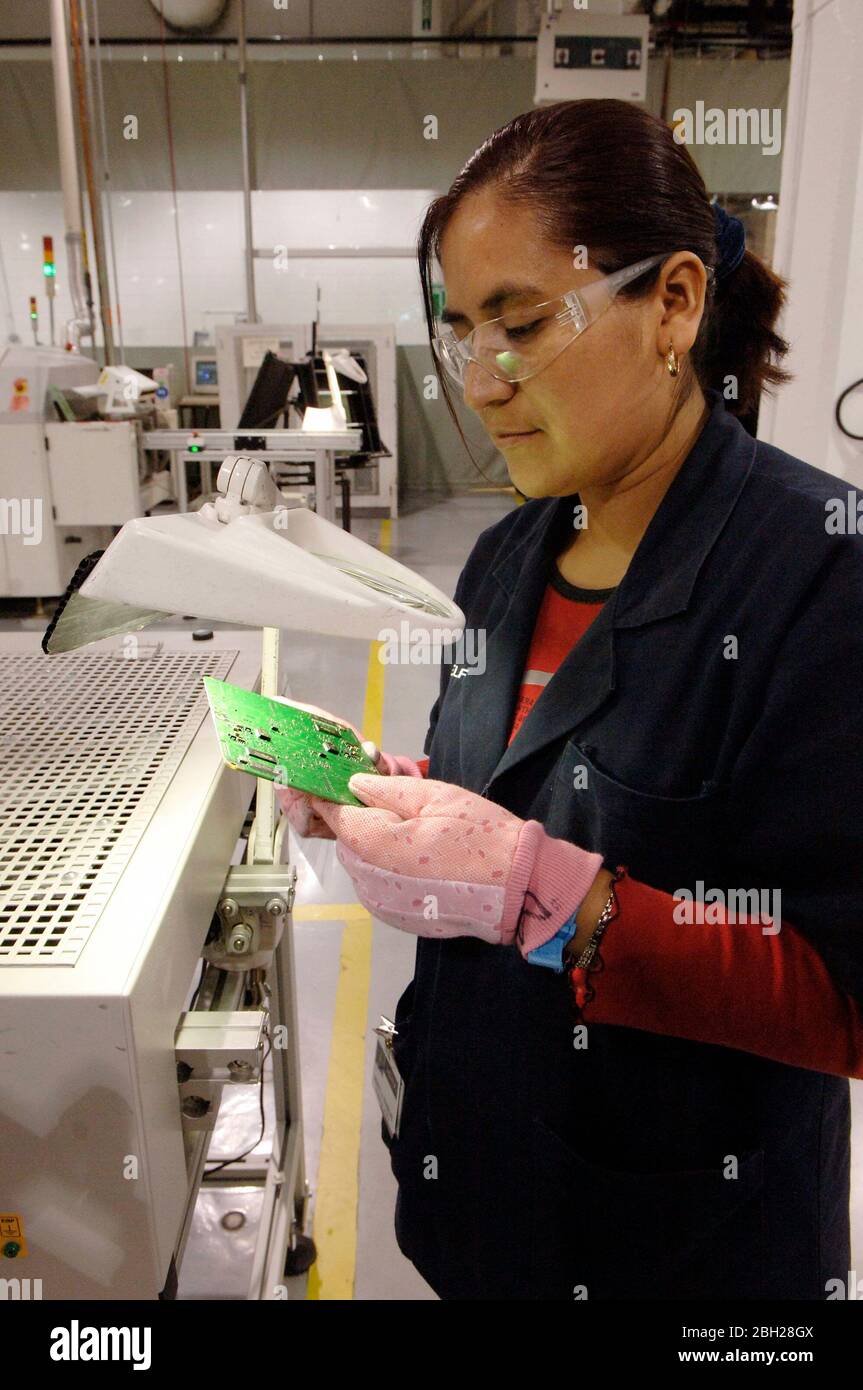Mexico electronics industry hi-res stock photography and images - Alamy