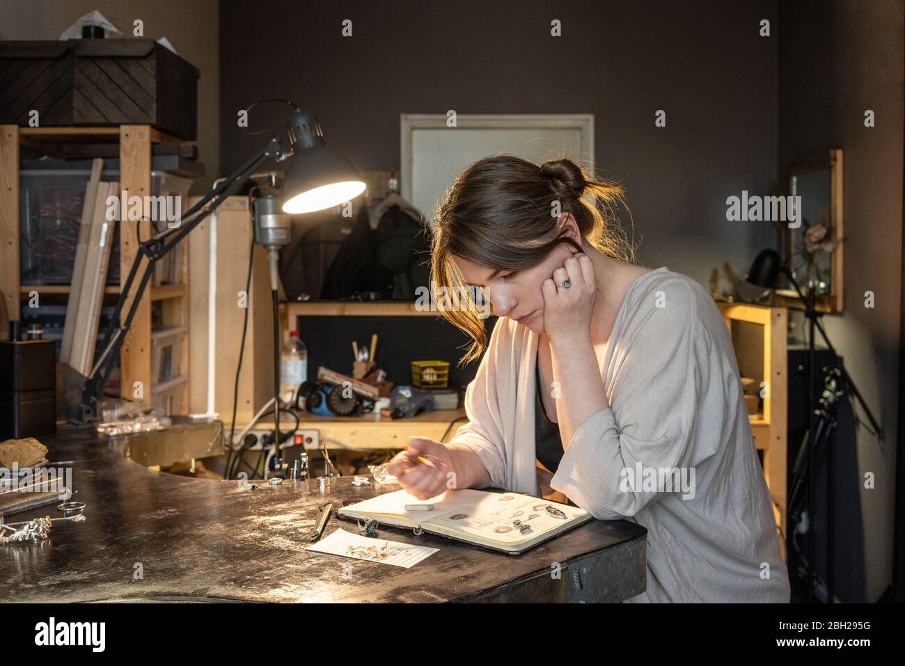 Working on design hi-res stock photography and images - Alamy