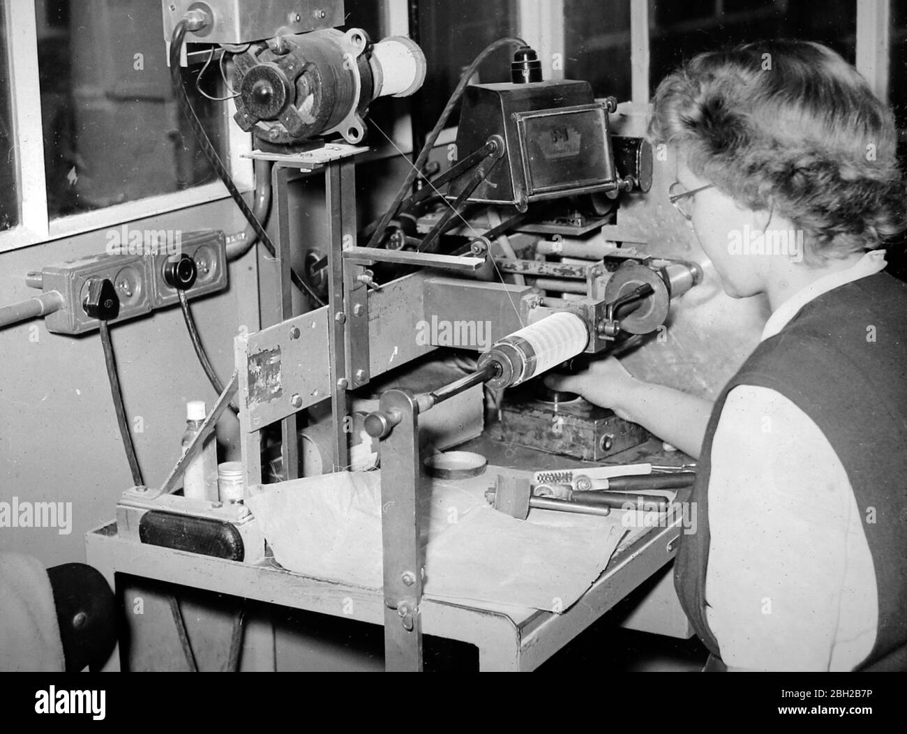 Ernest Turner Electrical Instruments factory, High Wycombe in 1951 ...