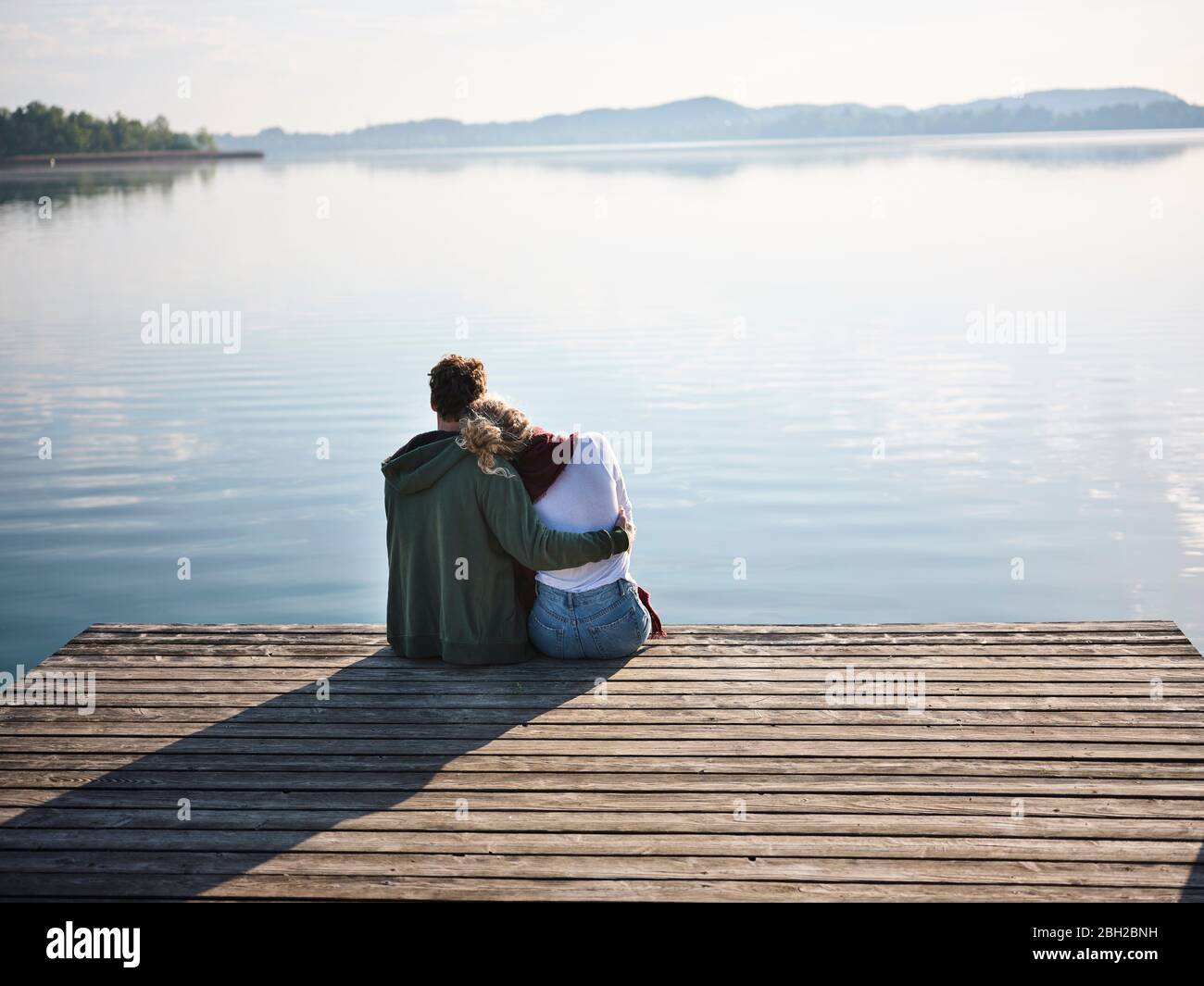 Romantic bathing jetty hi-res stock photography and images - Alamy