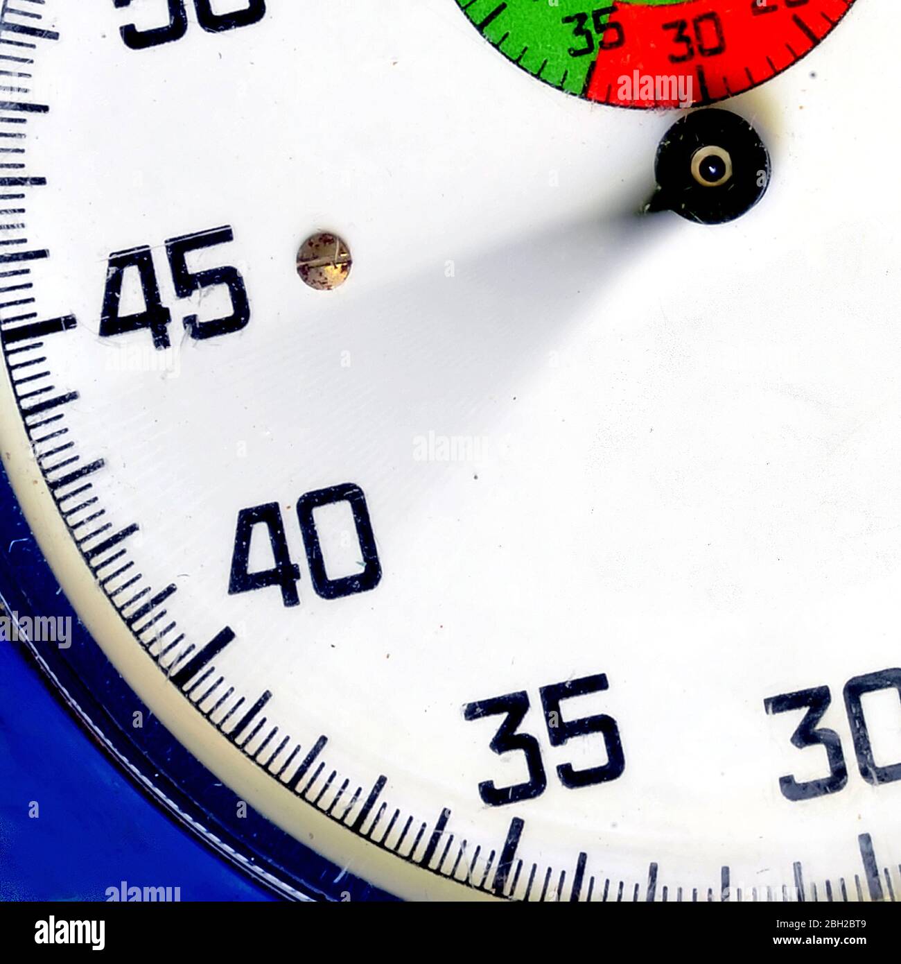 time flies as stopwatch hand moves around dial blurring time square ...