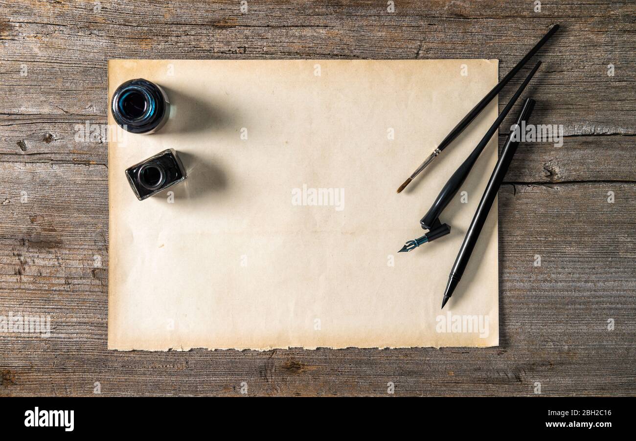 Old Writing Paper Background