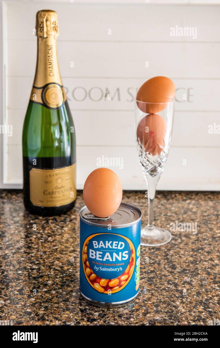 Room service breakfast hi-res stock photography and images - Alamy