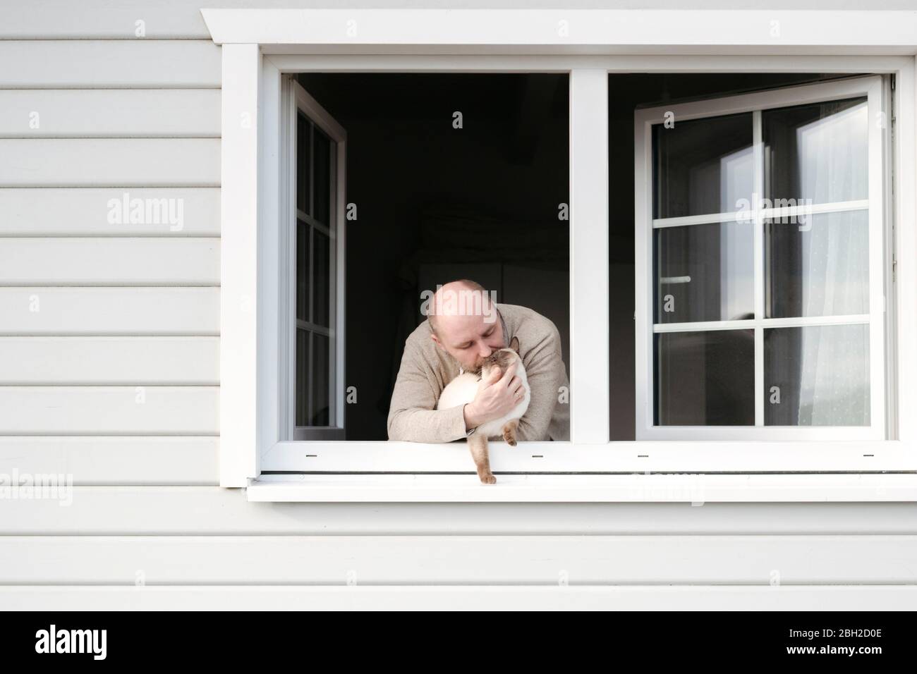 Outside House Window