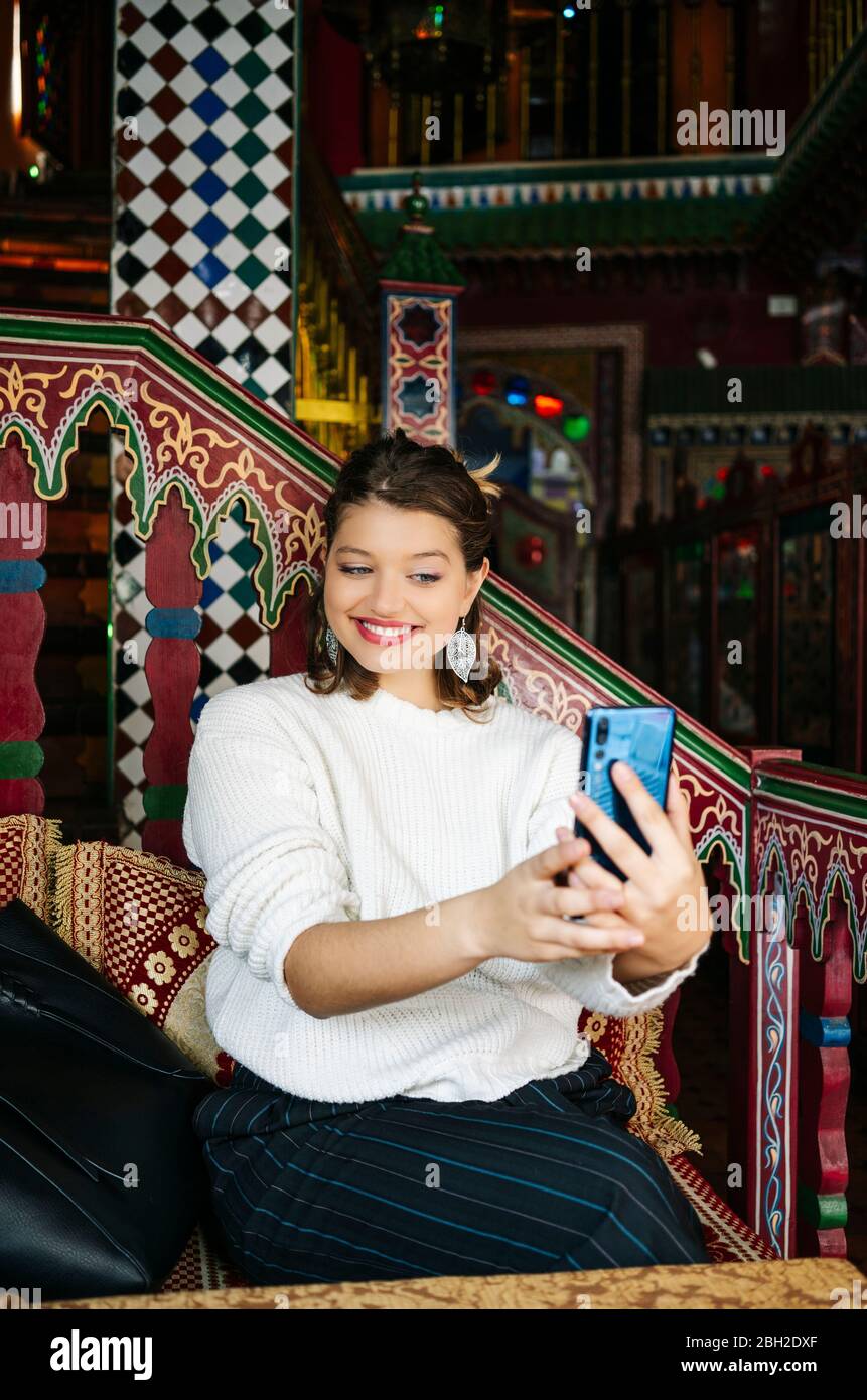 Selfie cafe design hi-res stock photography and images - Alamy