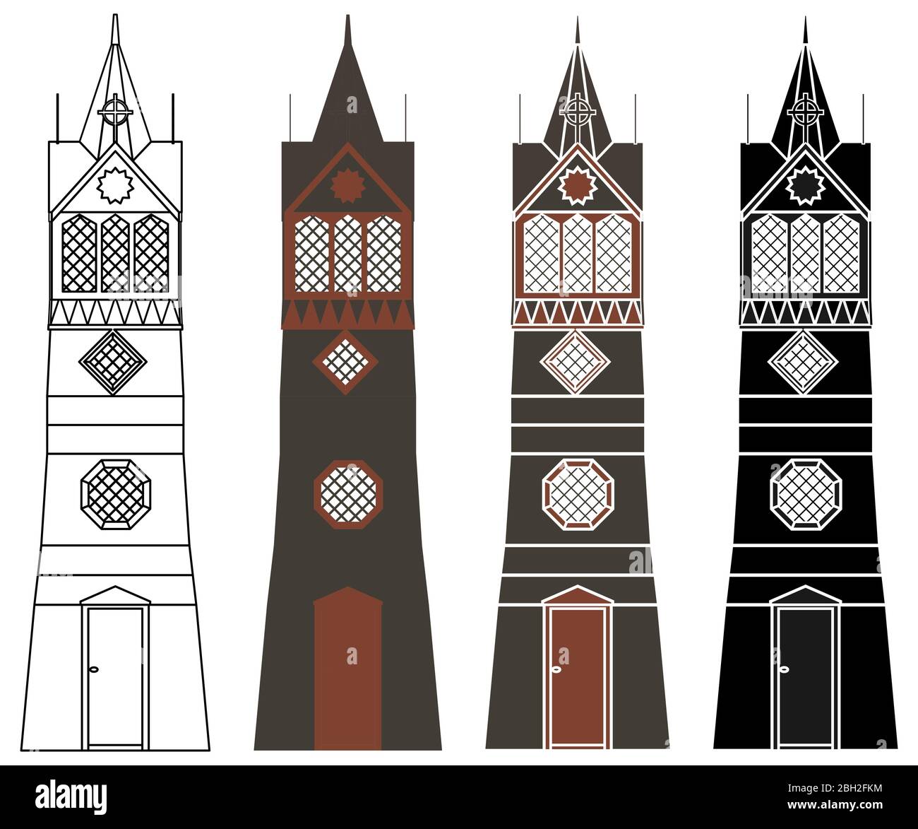 Church anglican Stock Vector Images - Alamy