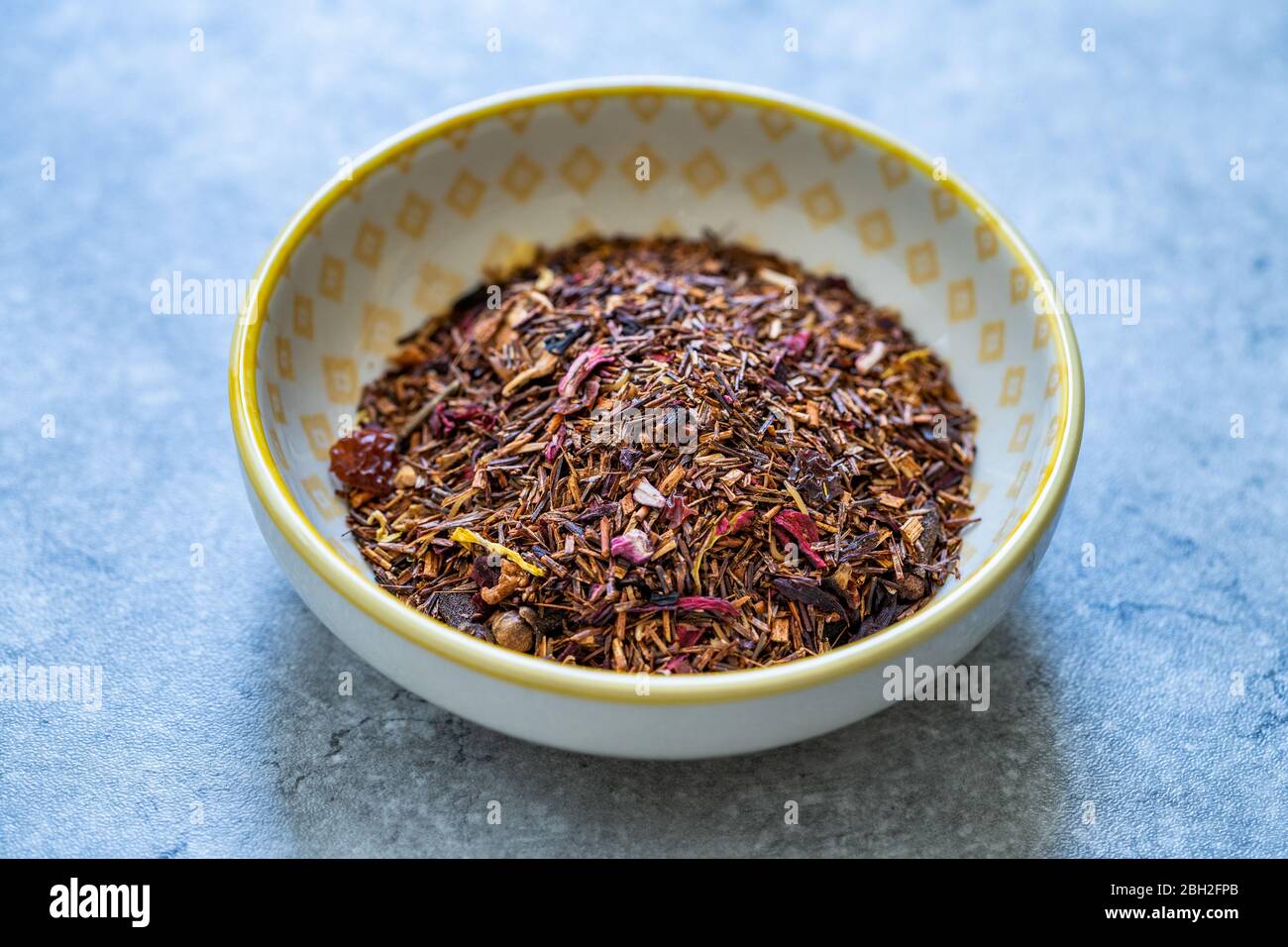 Winter Berry Dried Rooibos Tea Pieces with Dry Strawberry, Hibiscus ...