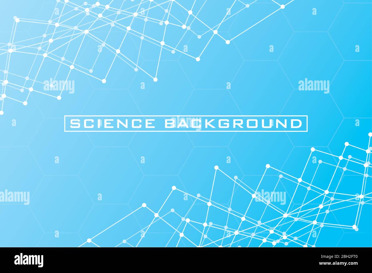 blue science background with lines structures Stock Vector Image & Art ...
