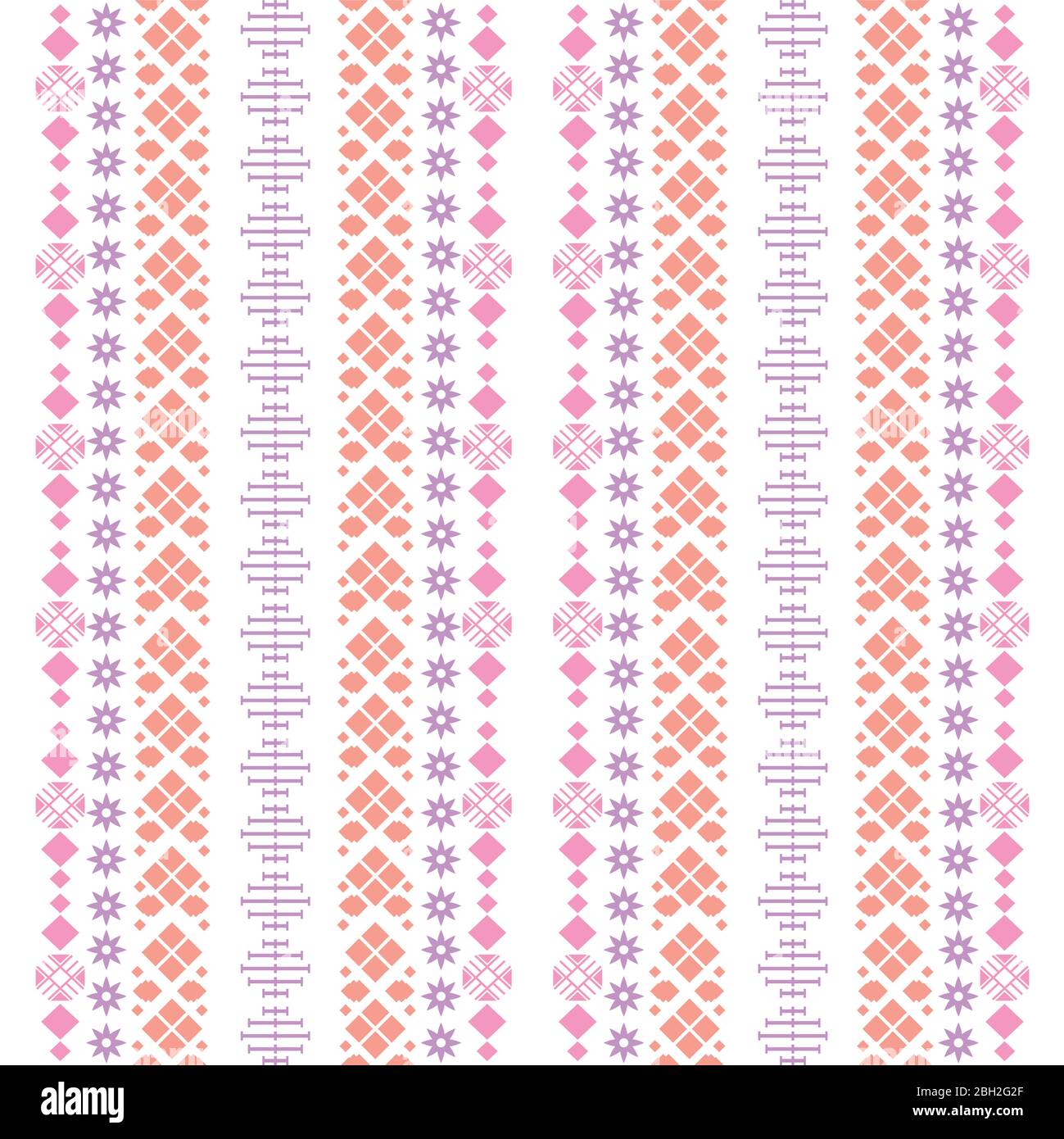 Simple embroidered design pattern for living room decor Stock Vector ...