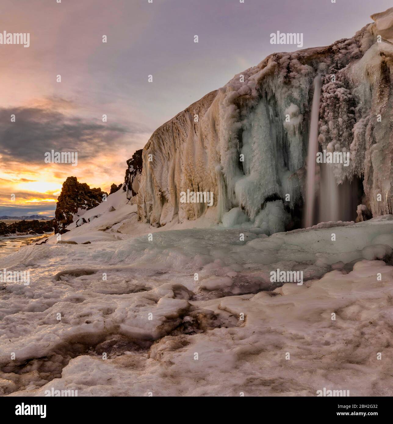 Icy landscape outdoors hi-res stock photography and images - Alamy
