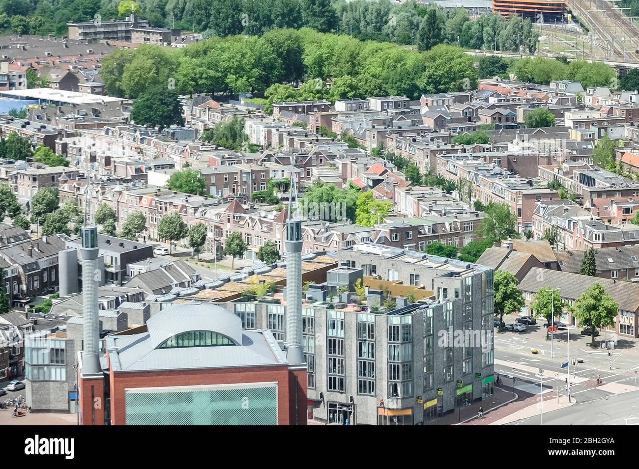 Utrecht overview moskee ulu camii moskee hi-res stock photography and ...