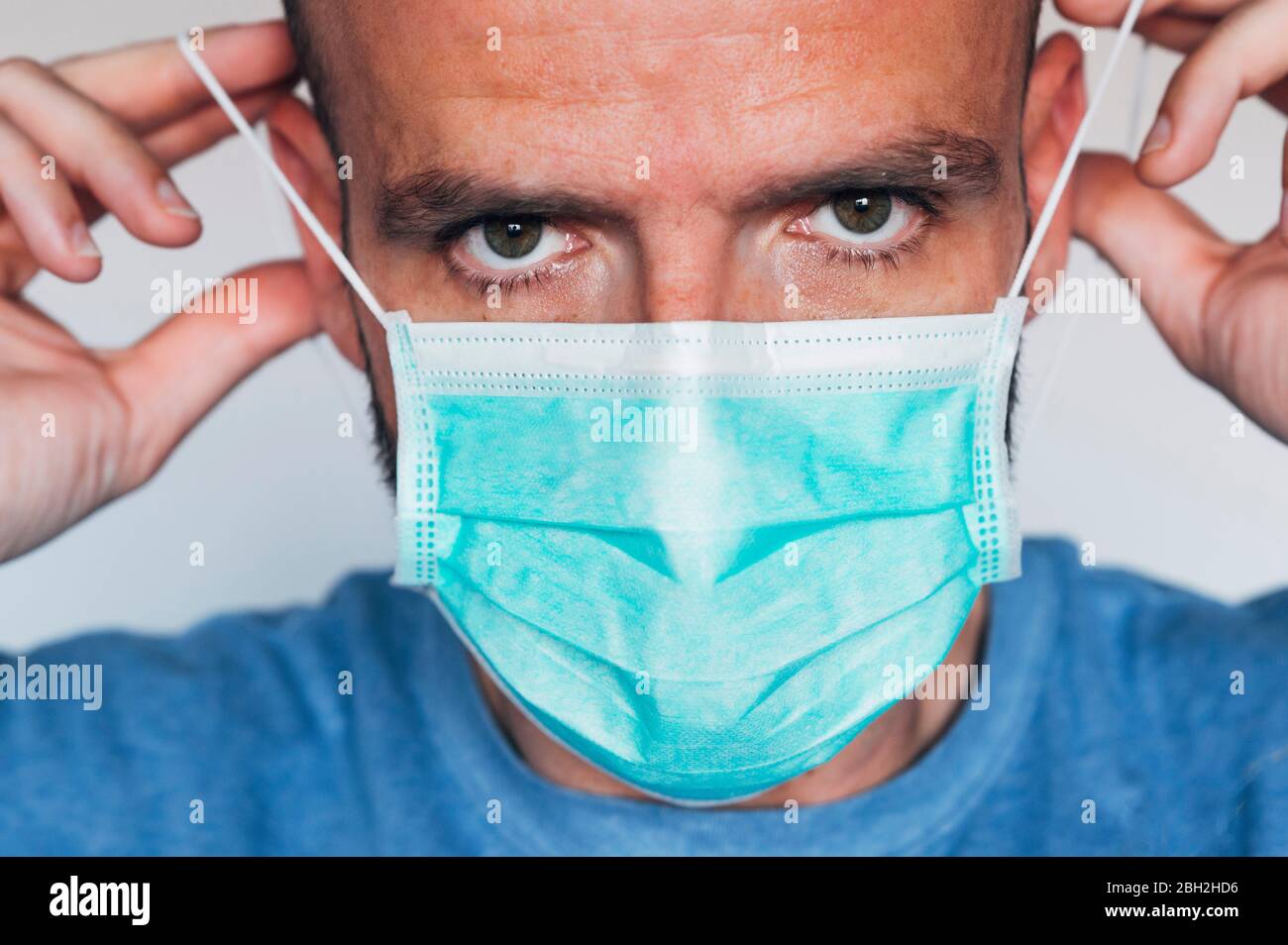 Close up man mask on hi-res stock photography and images - Alamy