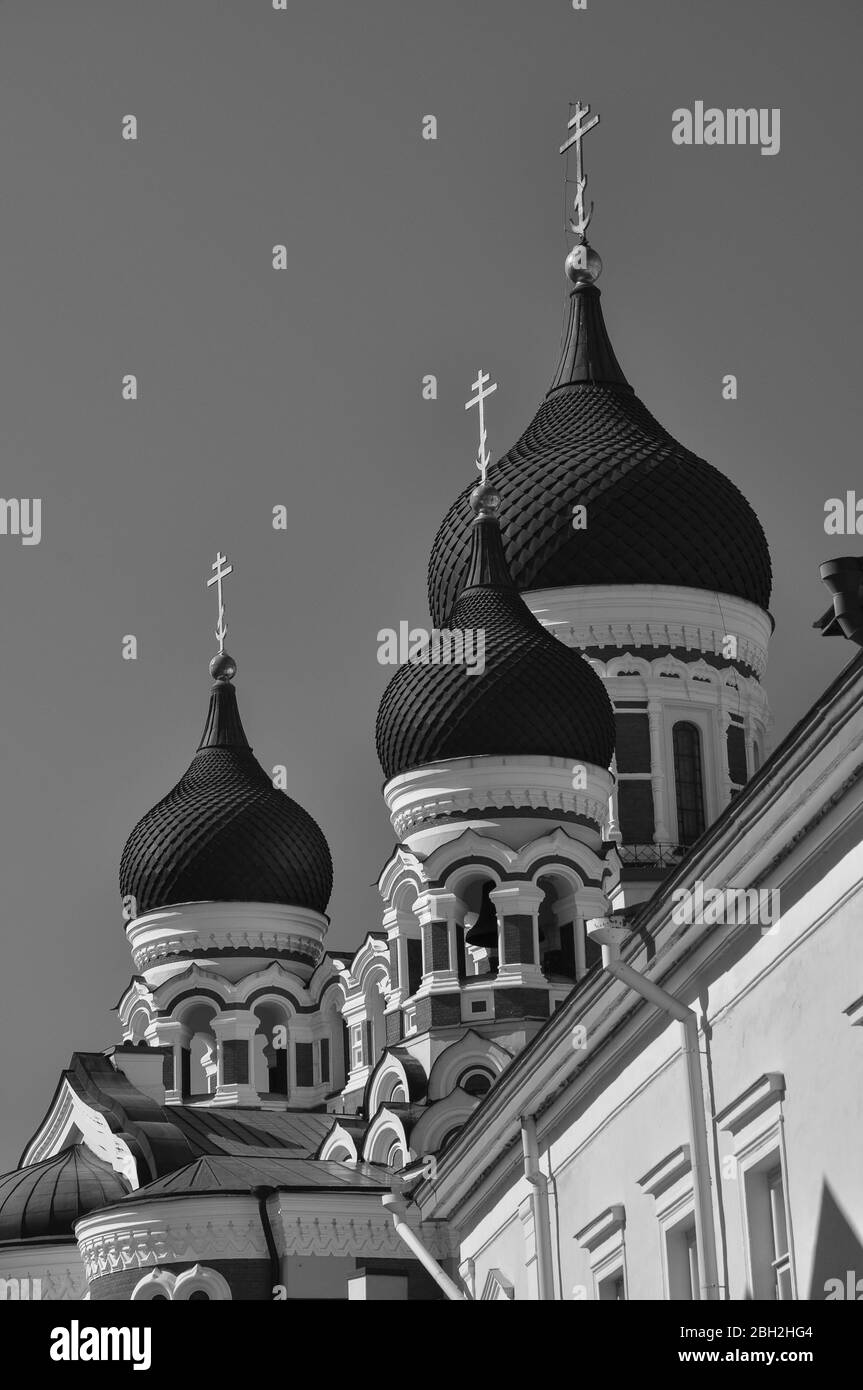 The Estonian Orthodox Church of the Moscow Patriarchate Stock Photo - Alamy