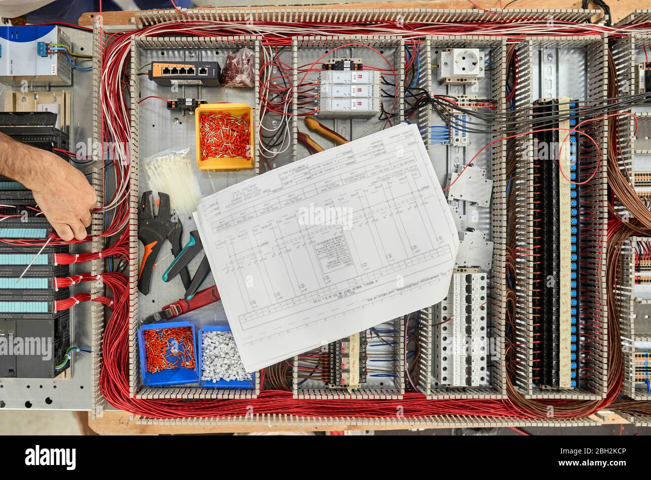 Electrician plan hi-res stock photography and images - Alamy