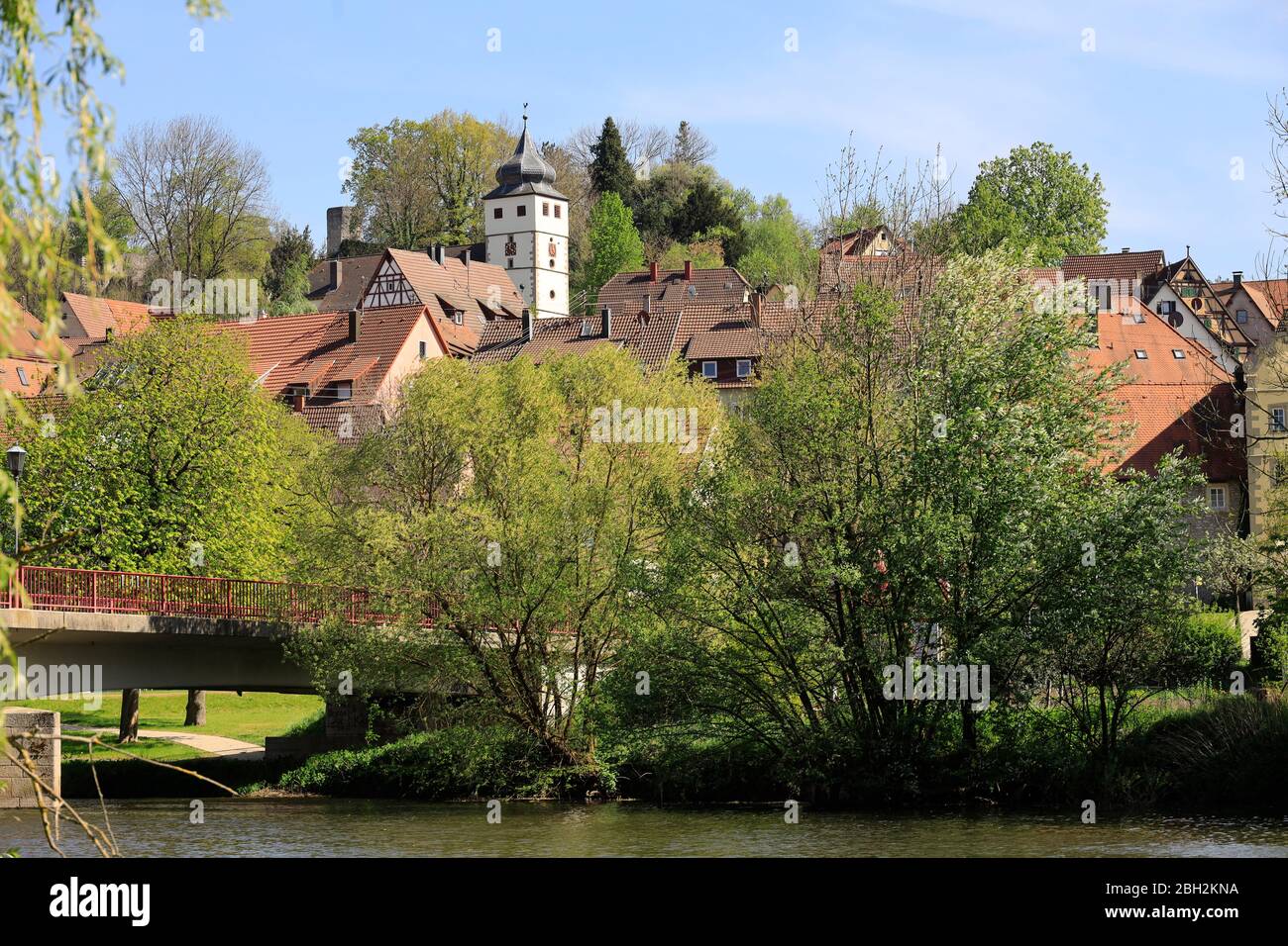 The City of Forchtenberg, Hohenlohe, Germany Stock Photo - Alamy