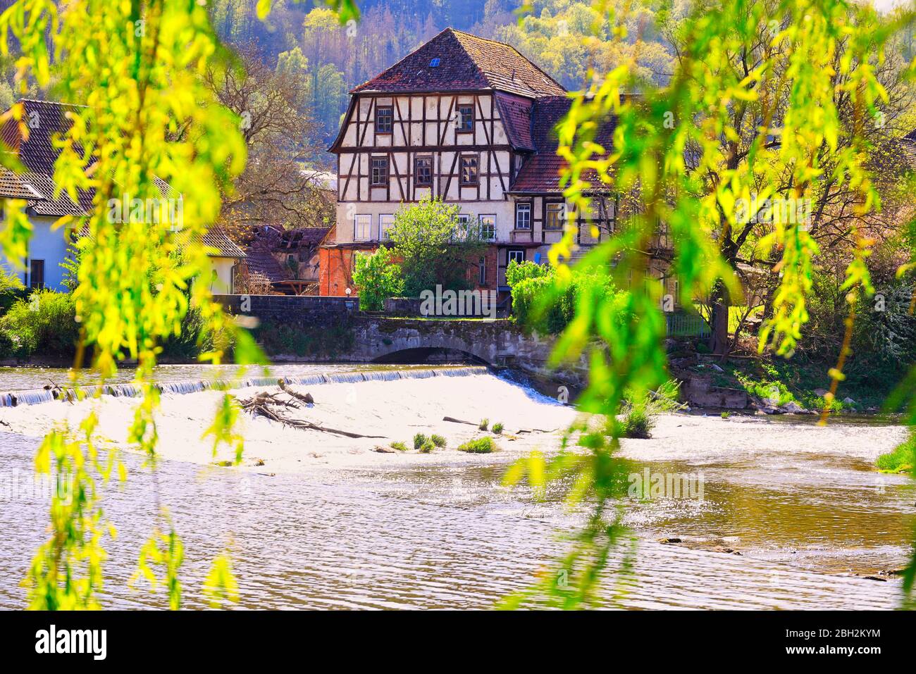 The City of Forchtenberg, Hohenlohe, Germany Stock Photo - Alamy