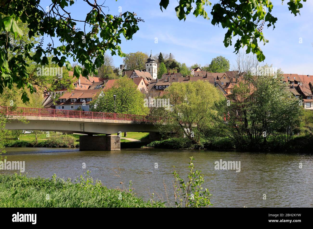 The City of Forchtenberg, Hohenlohe, Germany Stock Photo - Alamy