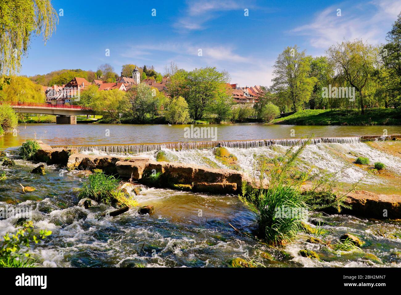 The City of Forchtenberg, Hohenlohe, Germany Stock Photo - Alamy
