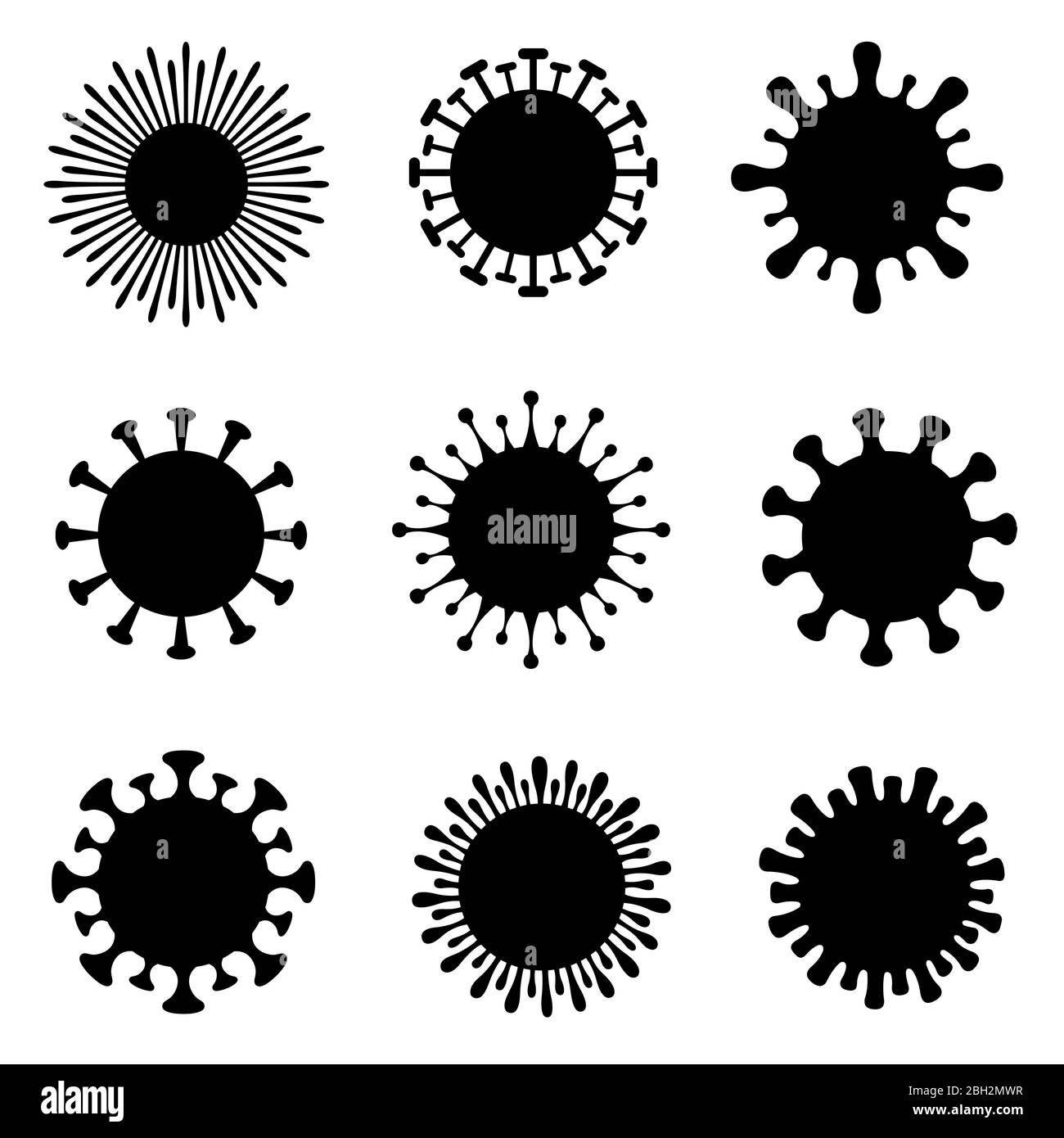 Spread of the novel coronavirus Black and White Stock Photos & Images ...