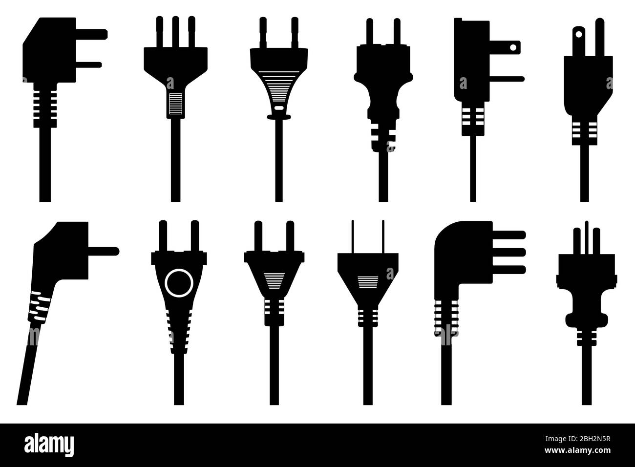 Extension cord icon hi-res stock photography and images - Alamy