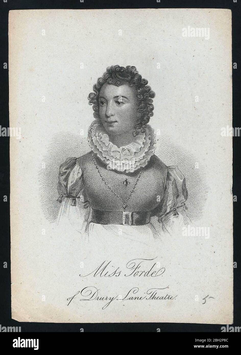 Catherine Maria Forde 1805 Stock Photo - Alamy