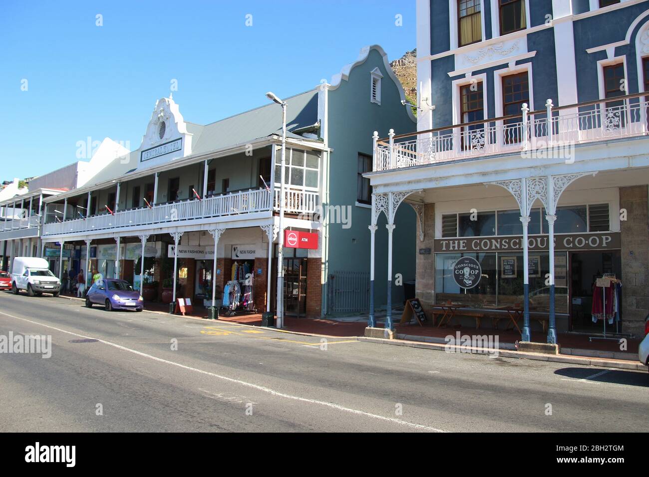 Simon’s Town, South Africa - February 2020: The Main Street of Simon‘s ...