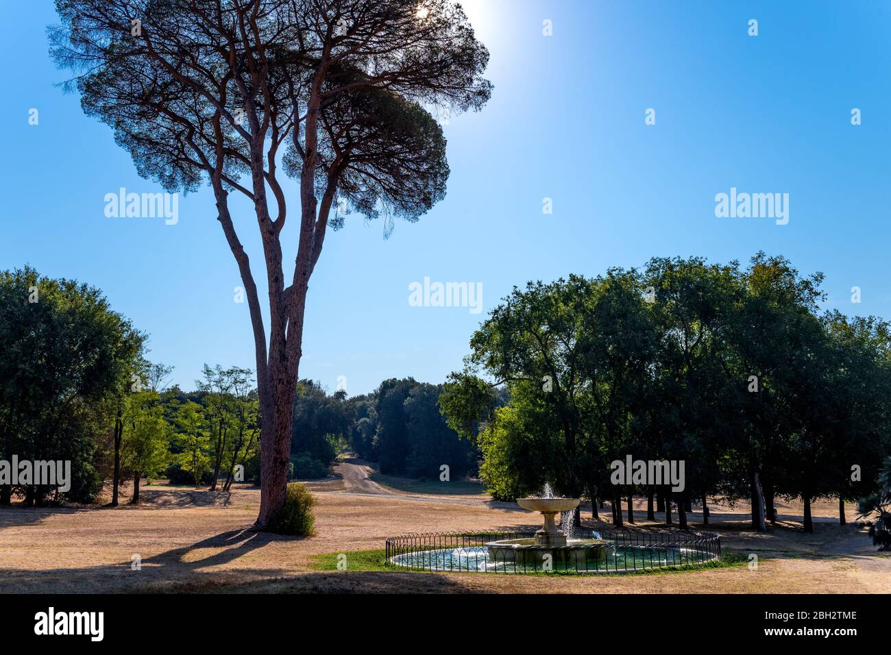 Italy, Rome, the park of Villa Doria Pamphili Stock Photo - Alamy