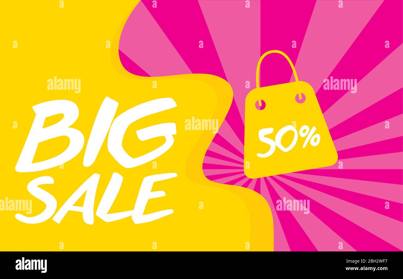 big sale commercial banner poster Stock Vector Image & Art - Alamy
